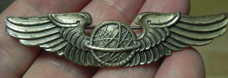navigator post-war vanguard pin back not marked sterling? - WING BADGES ...