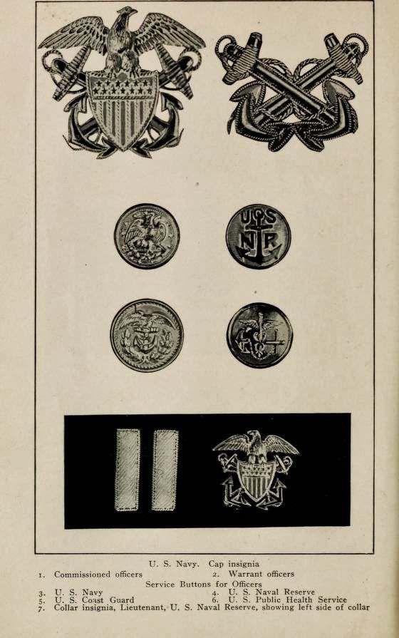 Pre 1941 Left Facing USN Officer's Hat Devices - Page 2 - NAVY, MARINE ...