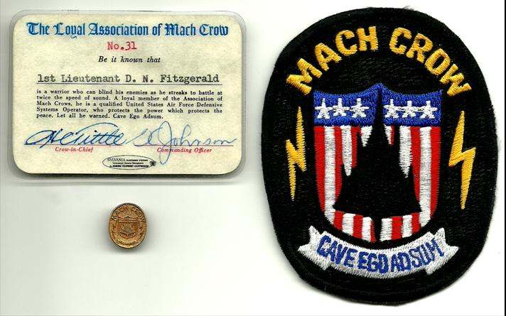 Association of Old Crows Patch - VETERANS' ORGANIZATIONS - U.S ...