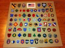 WW2 US Army Division Patch Collection - ARMY AND USAAF - U.S. Militaria ...