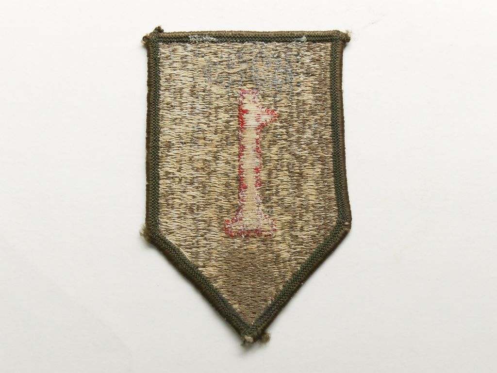Big Red One Patch - Is it WW2 issue? - ARMY AND USAAF - U.S. Militaria ...
