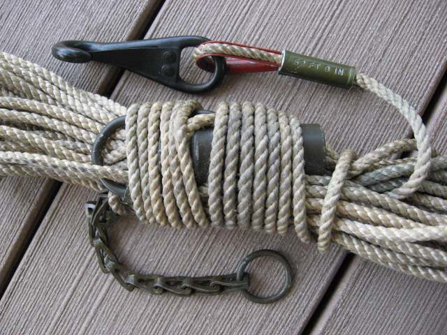 Repelling Rope - FIELD & PERSONAL GEAR SECTION - U.S. Militaria Forum