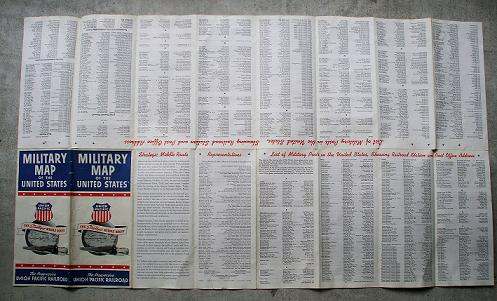 An old railroad map shows the enormity of WWII - EPHEMERA, PHOTOGRAPHS ...