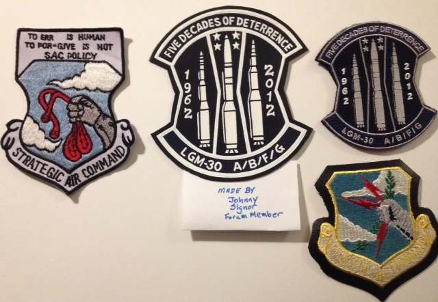 USAF Missile/ICBM/Cold War Patches - AIR FORCE (AAC/AAF INCLUDED IN ...