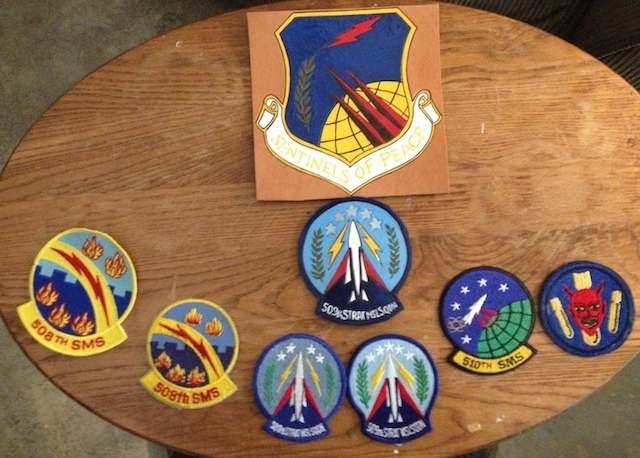 USAF Missile/ICBM/Cold War Patches - AIR FORCE (AAC/AAF INCLUDED IN ...