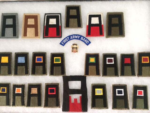 1st Army colored insert patches - Page 2 - ARMY AND USAAF - U.S ...