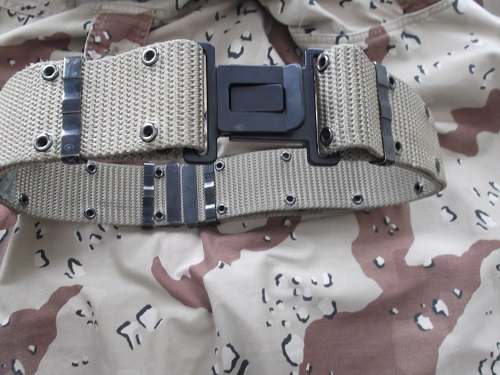 Desert Tan LC-2 ALICE Webbing - FIELD & PERSONAL GEAR SECTION - U.S ...