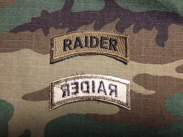"Raider" Team Tab? - MISCELLANEOUS / OTHER - U.S. Militaria Forum