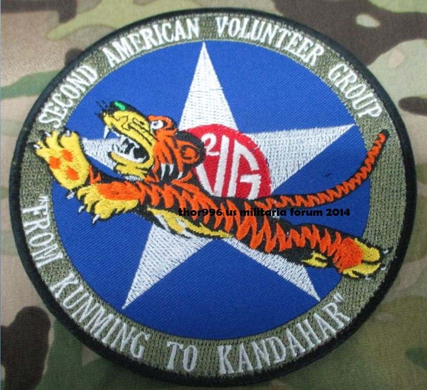 OEF flying tiger patch - AIR FORCE (USAAF IS WITH ARMY) - U.S ...