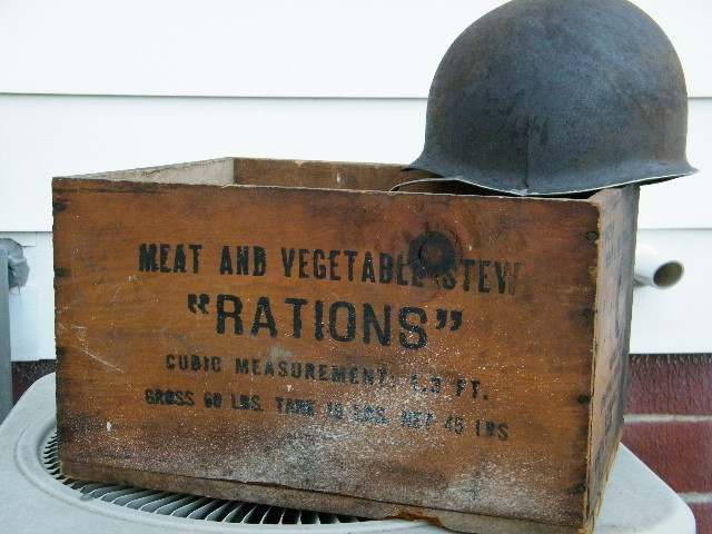 Ration Box - BASE/BIVOUAC/CAMP/DEPOT ITEMS - U.S. Militaria Forum