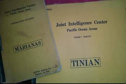 Tinian & Marianas Invasion Maps - EPHEMERA, PHOTOGRAPHS & MILITARY ...