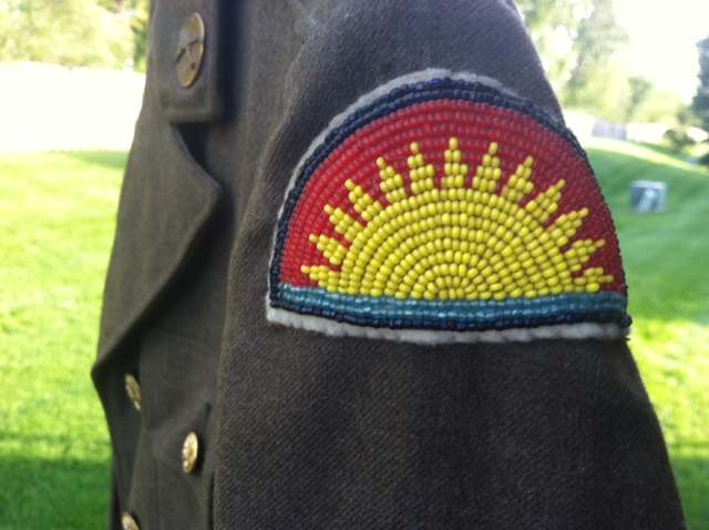 41st Infantry Division Theater Made Beaded patch for review! - ARMY AND ...