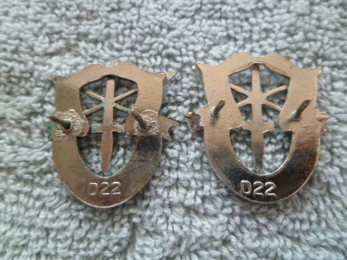 D-22 Marking - DISTINCTIVE UNIT INSIGNIA / UNIT CRESTS - U.S. Militaria ...