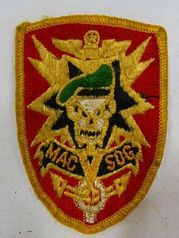 MAC V Sog Patch, real? - ARMY AND USAAF - U.S. Militaria Forum