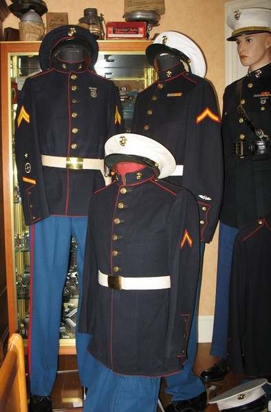 My pre-WW2 and WW2 USMC dress blue uniforms collection - UNIFORMS - U.S ...