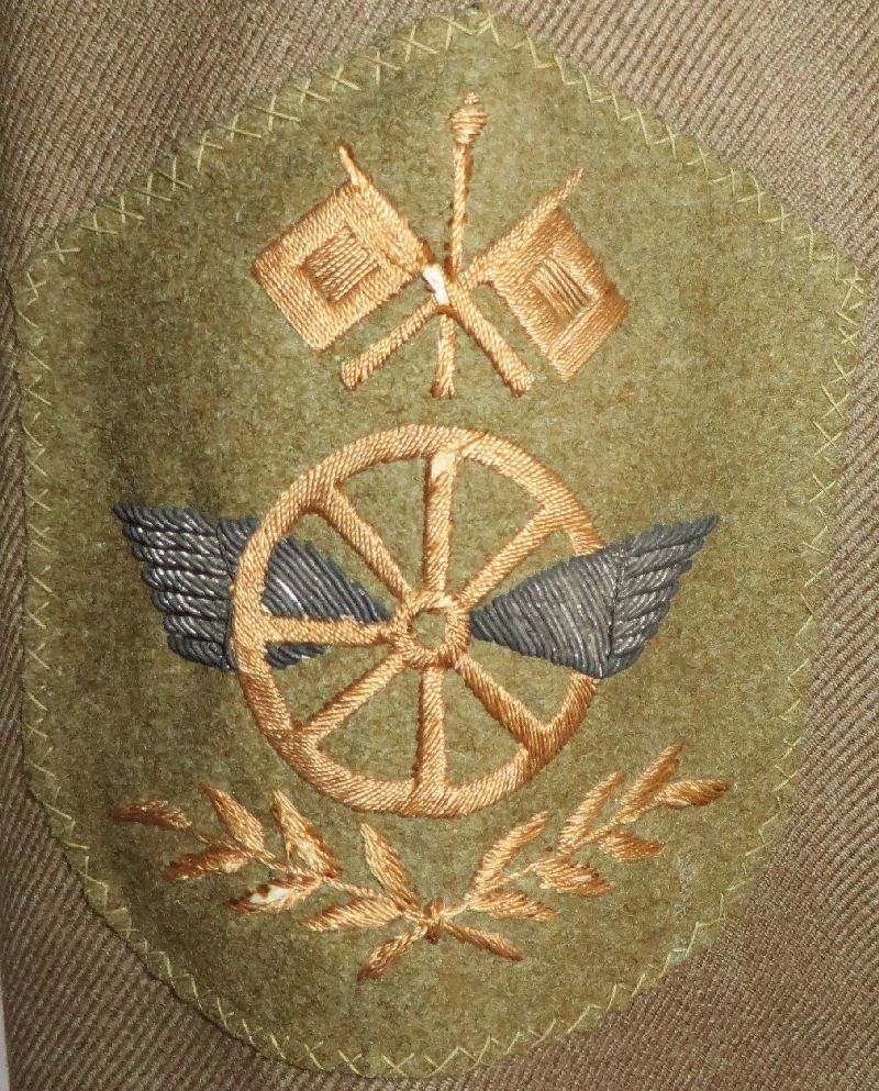 Beautiful WWI Motorcycle Dispatch Riders Chevron - ARMY (INCLUDING ...