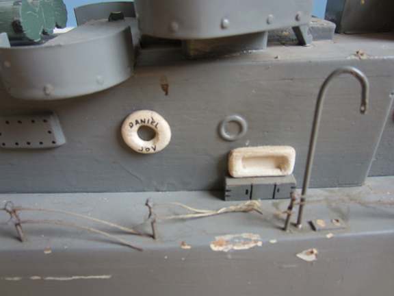 Huge hand made model of USS Daniel A. Joy 585 - MILITARY SHIPS AND ...