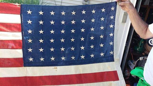 54 Star U.S. Flag - MISC MILITARIA - U.S. Militaria Forum
