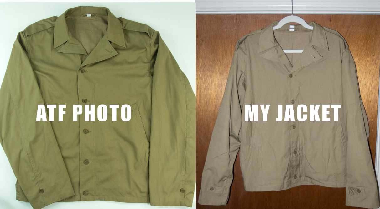 ATF "Summer" M1941 Jacket "Review" - REENACTING GROUPS & REPRO GEAR - U ...