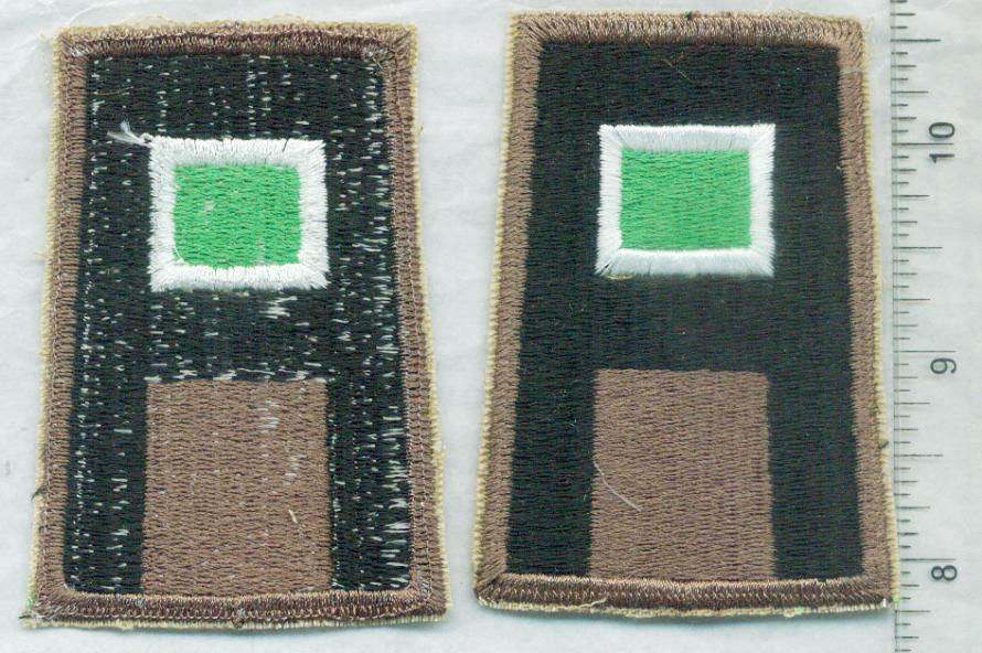 1st Army Patches (w/color inserts) - ARMY AND USAAF - U.S. Militaria Forum
