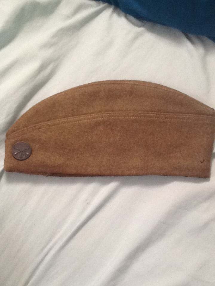 British made ww1 cap with US infantry collar disc. - UNIFORMS - U.S ...