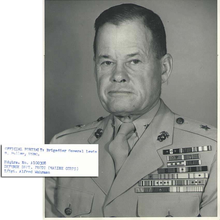 Stack of USMC generals official portrait photos - INDIVIDUAL & UNIT ...