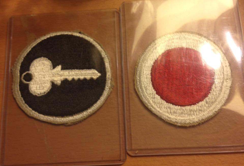 Can you ID? Black "Key" Patch SSI WWII Cut edge. - CAN YOU IDENTIFY ...
