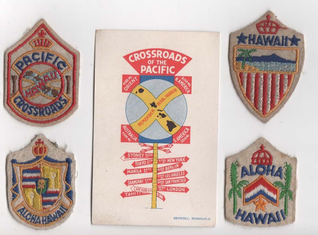 WW2 Home Front PX patches from Hawaii (post yours here too ...