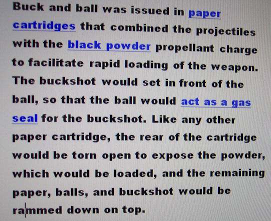 Wanted: Template for .69 Buck 'n' Ball Cartridge - (1861-1865) AMERICAN ...