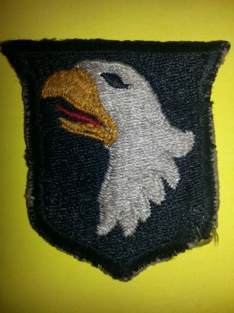 101st patch for review - ARMY AND USAAF - U.S. Militaria Forum