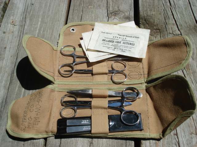 WWI medical officers surgery kit - MEDICAL CORPS - U.S. Militaria Forum
