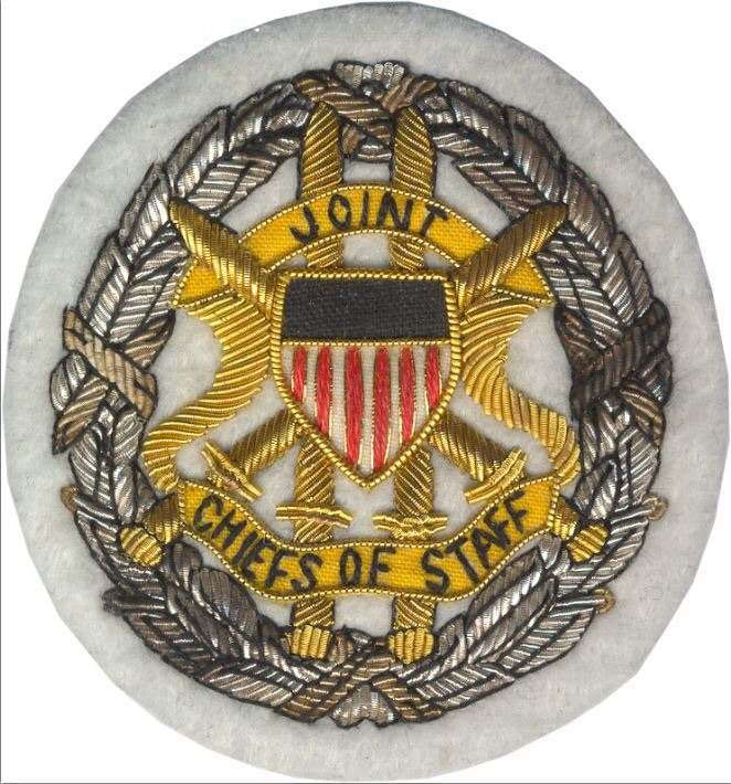 Joint Chiefs of Staff badge handembroidered - BADGES, AWARDS, DUI, AND ...
