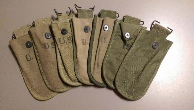 M1938 Wire Cutter Pouches- 1942- 1945 - FIELD & PERSONAL GEAR SECTION ...