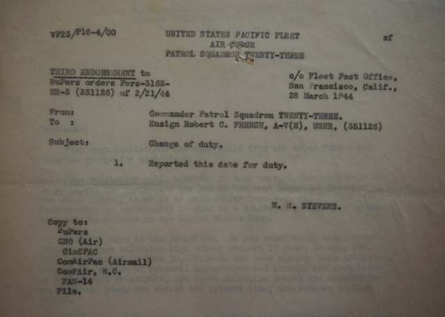 PBY Black Cat Pilot w link to USS Indianapolis - GROUPINGS PAGE - U.S ...