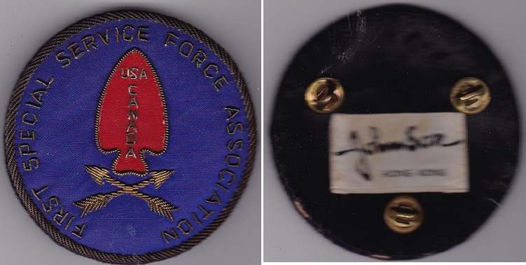 FSSF Association bullion patch - VETERANS' ORGANIZATIONS - U.S ...