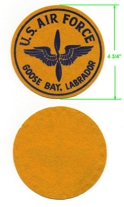 Goose Bay patches. - ARMY AND USAAF - U.S. Militaria Forum