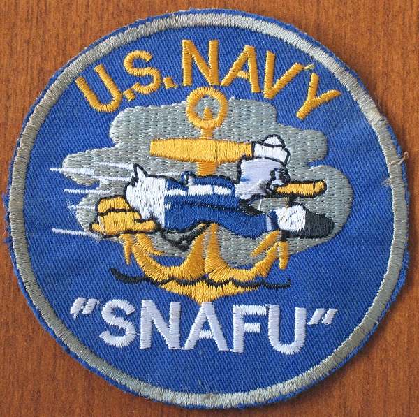 MY NEW DONALD DUCK SNAFU PATCH - NAVY, COAST GUARD AND OTHER SEA ...
