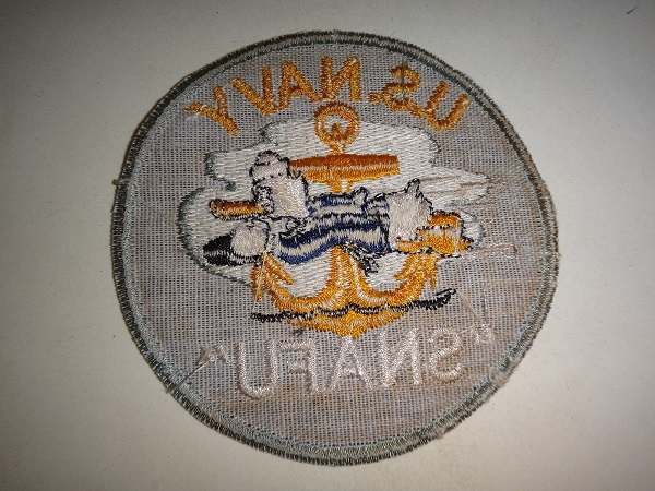 MY NEW DONALD DUCK SNAFU PATCH - NAVY, COAST GUARD AND OTHER SEA ...
