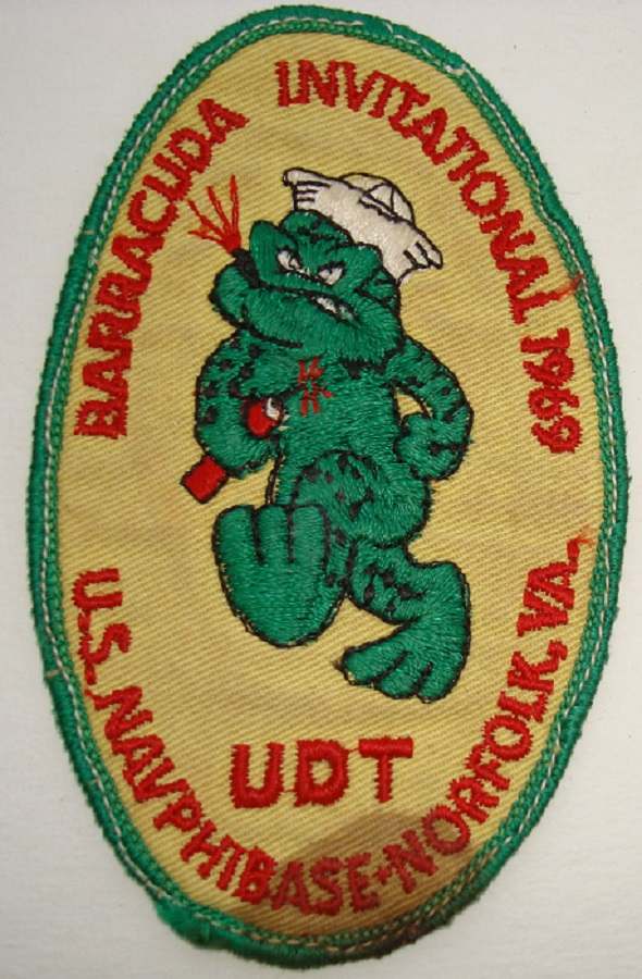 Unknown 1969 US Navy UDT Barracuda Invitational patch - CAN YOU ...
