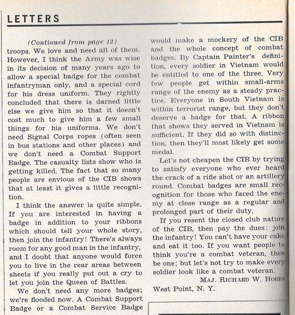 EIB vs CIB - Page 2 - COMBAT / EXPERT INFANTRY BADGE - U.S. Militaria Forum