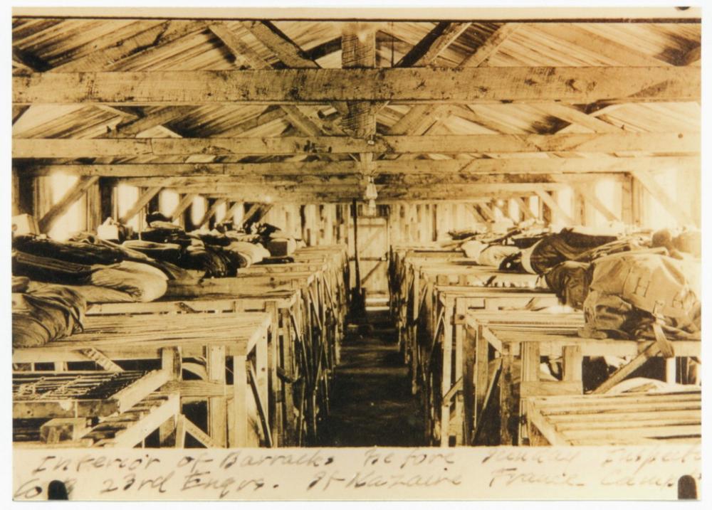 WWI Barracks photos. - (1917-1919) WORLD WAR ONE, RUSSIAN INTERVENTION ...