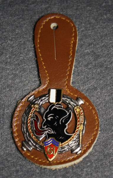 Unknown Pocket Badge: French 61st Artillery Rgt - MISC MILITARIA - U.S ...