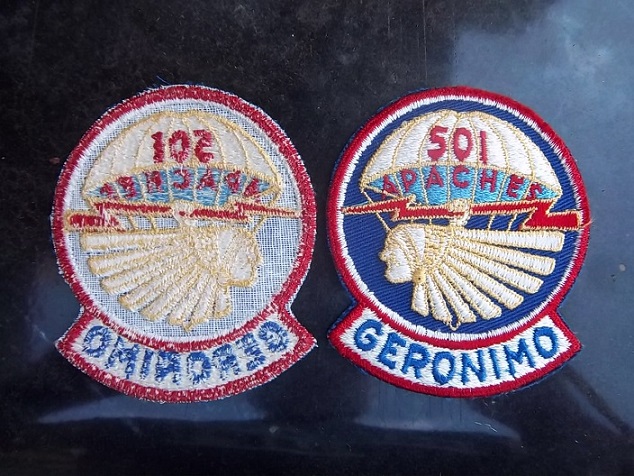501st Geronimo WWII or Korea? - ARMY AND USAAF - U.S. Militaria Forum