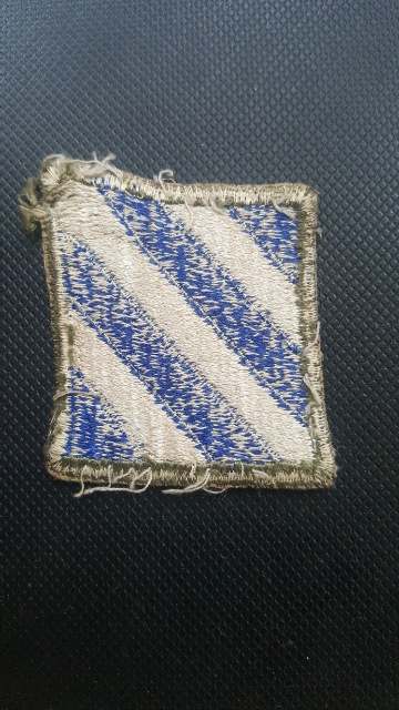 3rd ID patch, era? - ARMY AND USAAF - U.S. Militaria Forum
