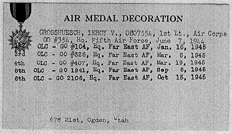 WWII 5th AAF FIGHTER ACE GROUP - 8 KILLS 39th Fighter Squadron - MEDALS ...
