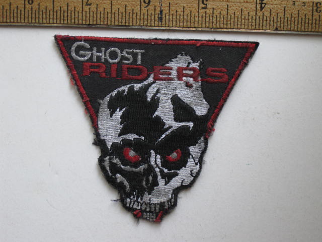 Unknown Ghost Riders Patch. - AIR FORCE (USAAF IS WITH ARMY) - U.S ...