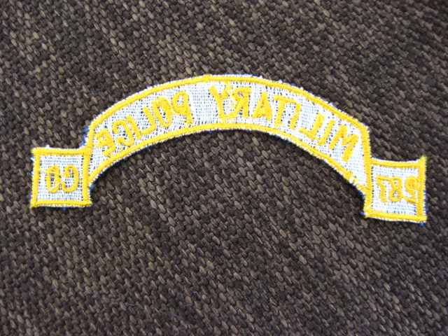 287th MP Co. Scroll ? - CAN YOU IDENTIFY THIS PATCH? - U.S. Militaria Forum