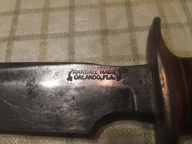 Interesting Randall model 1 - EDGED WEAPONS - U.S. Militaria Forum
