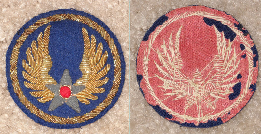 Let's see your bullion! - Page 2 - ARMY AND USAAF - U.S. Militaria Forum