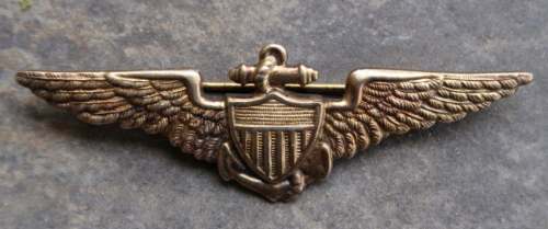 Yet Another Naval Aviator Wing - Link pattern - WING BADGES - U.S ...
